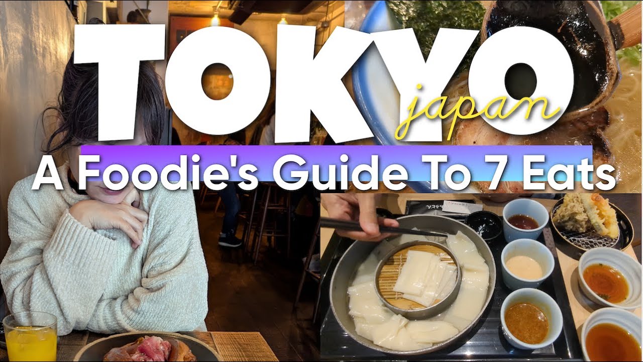 Best places to EAT in TOKYO, Japan | Where to Eat in Tokyo | Japan Food ...