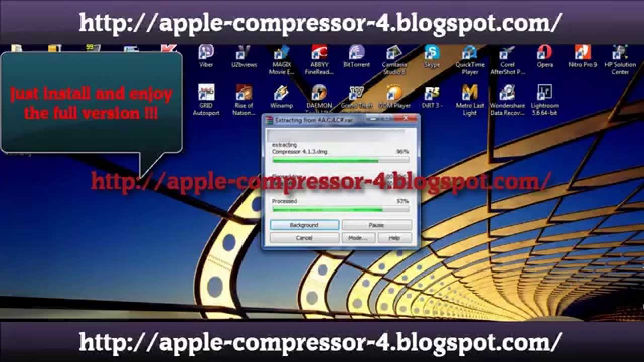 Apple Compressor 4.4.1 Cracked-Patched TNT (SIZE 393MB) - YouTube