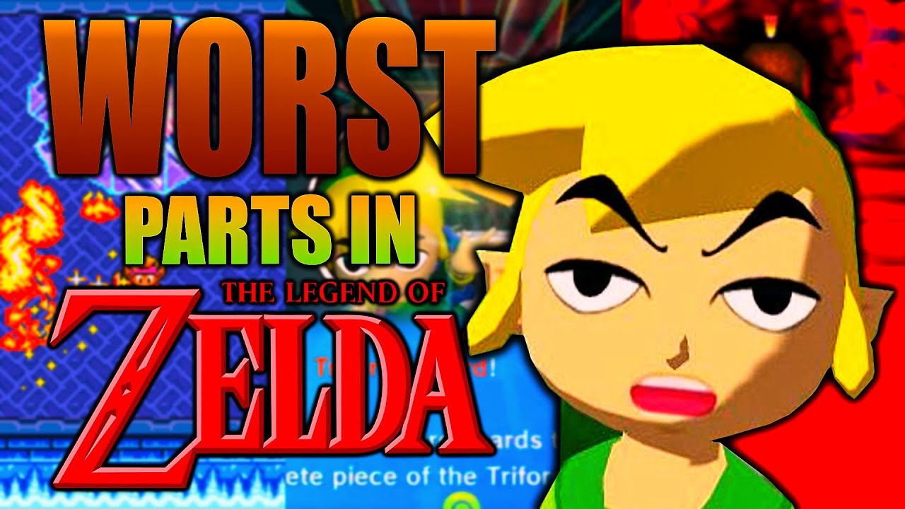 The WORST PARTS in Every ZELDA Game - YouTube