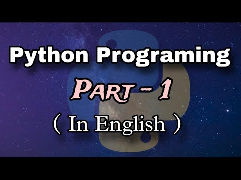 Python Programming|Programming in English|Python |Kapil Joshi Tutorials|Machine Learning in ...