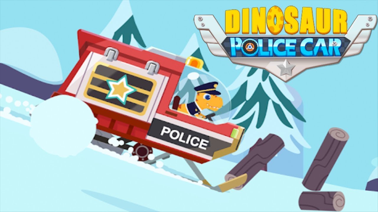 Dinosaur Police Car Games for Kids - Fun Play Yateland Dinosaur Games ...