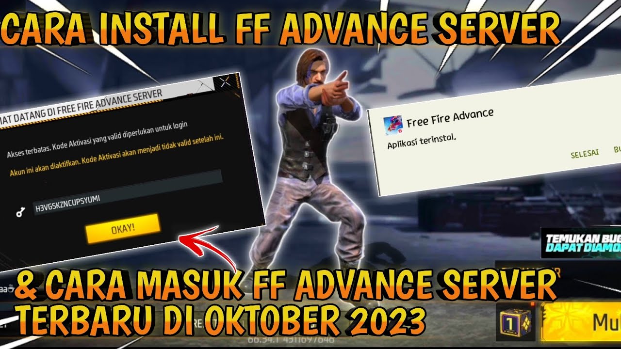 CARA INSTAL FF ADVANCE SERVER & CARA MASUK FF ADVANCE SERVER TERBARU DI BULAN OKTOBER 2023 100% ...
