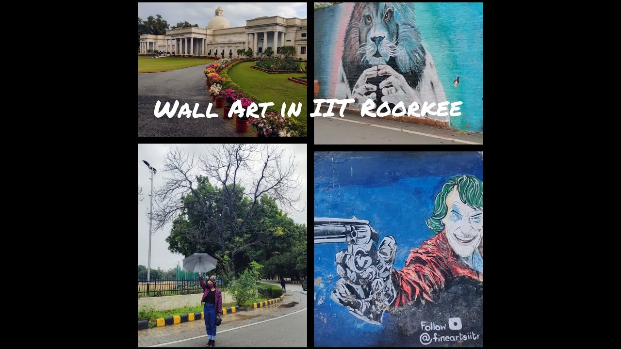 Wall Art in IIT Roorkee campus. #iit #art #painting #iitroorkee # ...