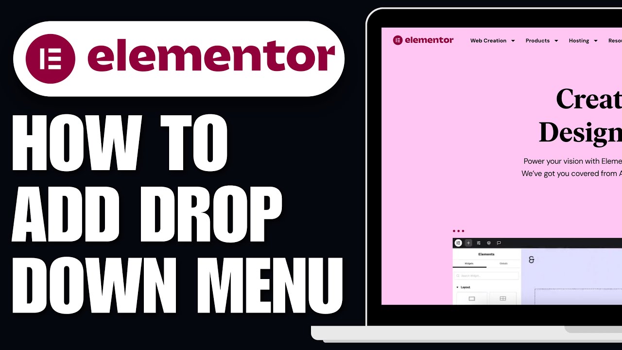 How To Add Drop-Down Menu In Elementor (Full Guide) - YouTube