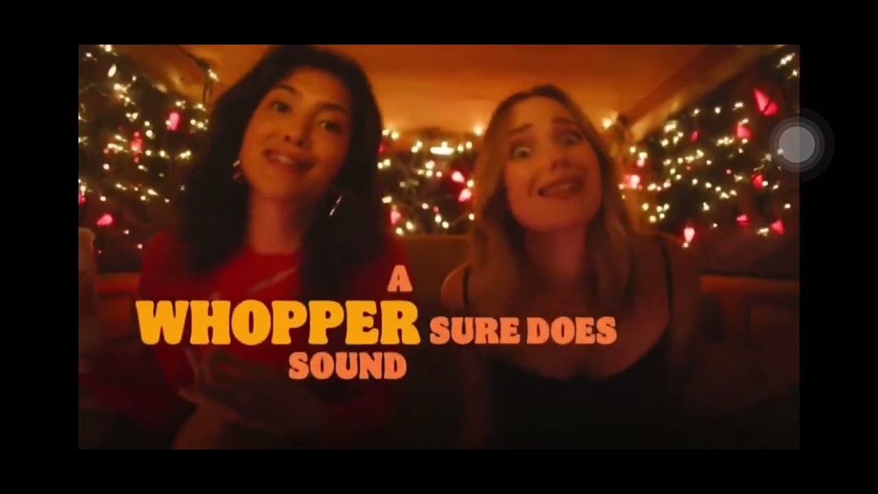 NEW WHOPPER AD - YouTube