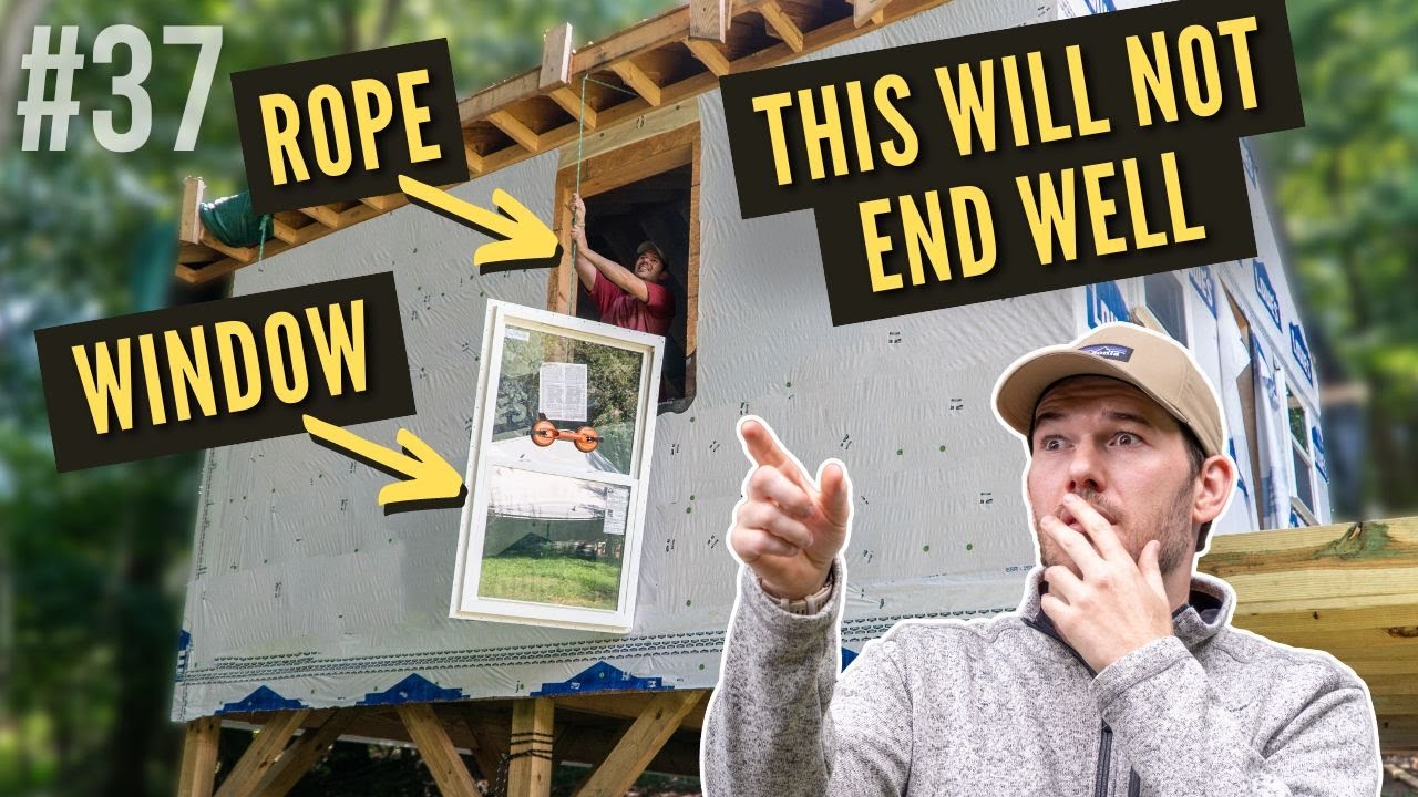 Window Installation Gone WRONG - Cabin Series Ep 37 - YouTube