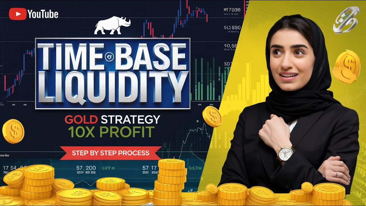 Time Based Liquidity Gold Strategy - Madiha FX - YouTube