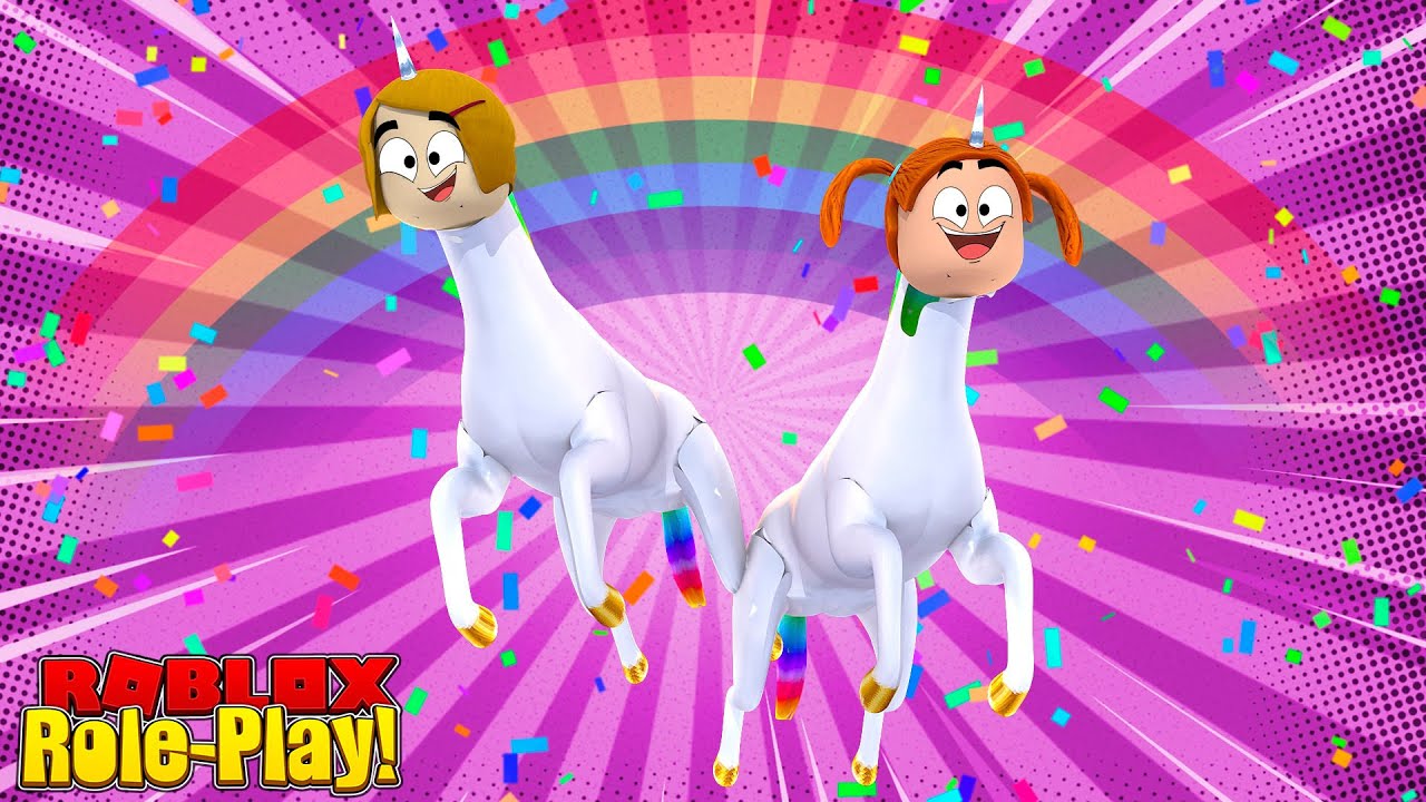 Molly & Daisy Turn Into Unicorns! - YouTube