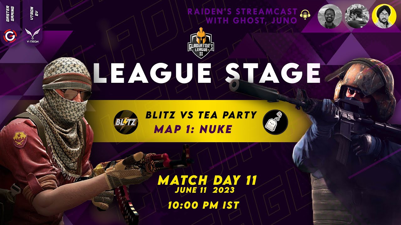 GLADIATOR'S LEAGUE SII : BLITZ VS TEA PARTY MAP 1 NUKE - YouTube