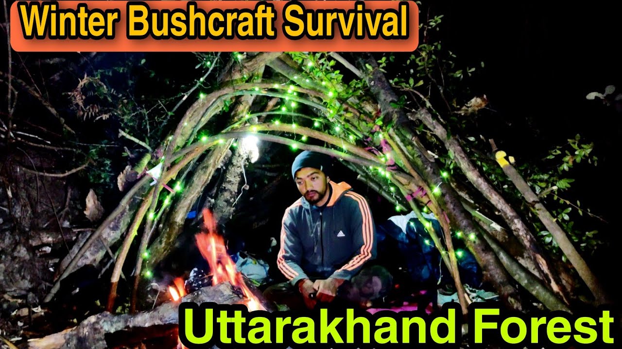🥶Winter Bushcraft Survival |Bushcraft में रहना पड़ा भारी ठंड से बुरा ...