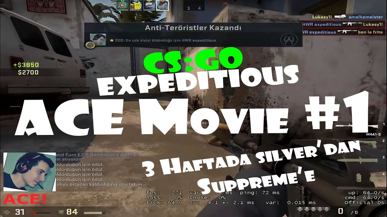 expeditious CS:GO ACE Movie #1 - YouTube