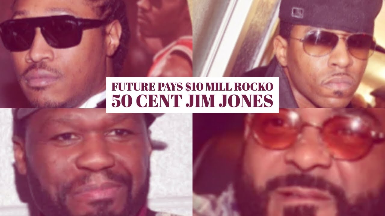 50 Cent Reacts Rumors of Jim Jones Informant part 2, Future pays Rocko ...