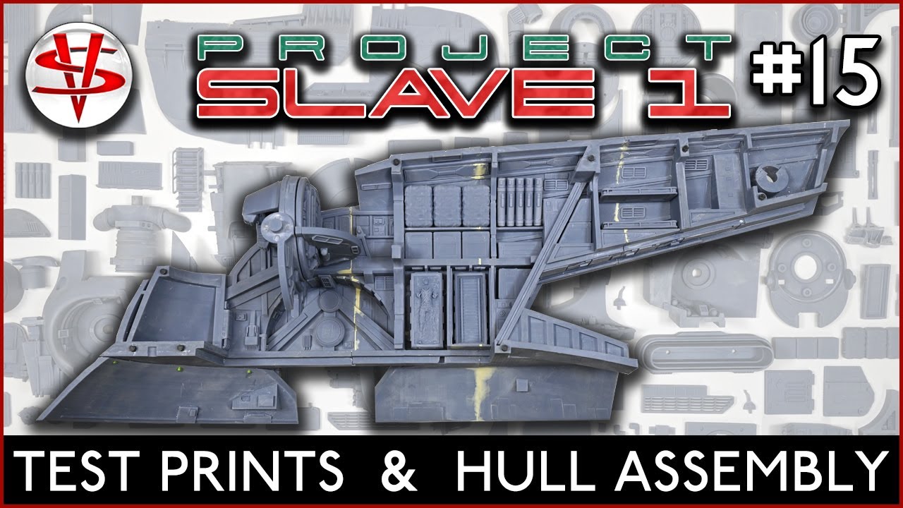 PROJECT SLAVE 1 PART 15 ‘TEST PRINTS & HULL ASSEMBLY - YouTube