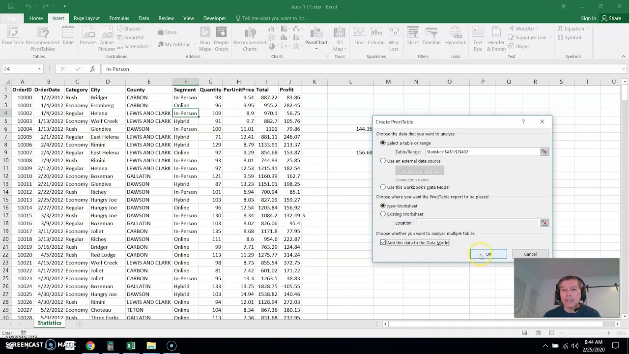 Pivot Table And Chart Using Median YouTube Pivot Table And Chart Using Median YouTube