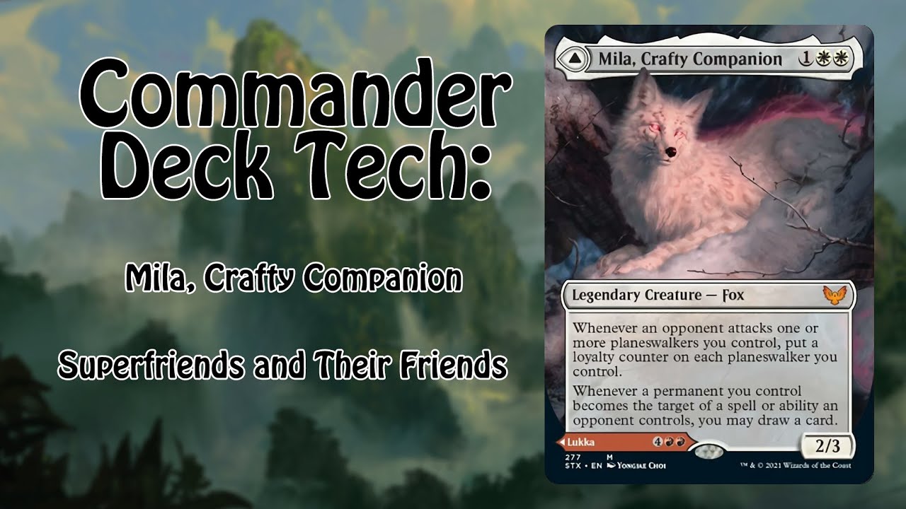Commander Deck Tech | Mila, Crafty Companion - YouTube
