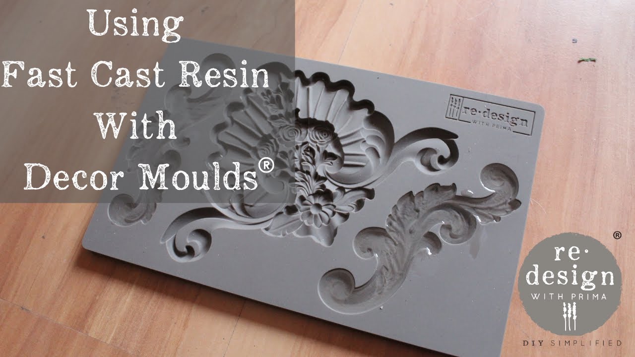 Using Fast Cast Resin With Decor Moulds - YouTube