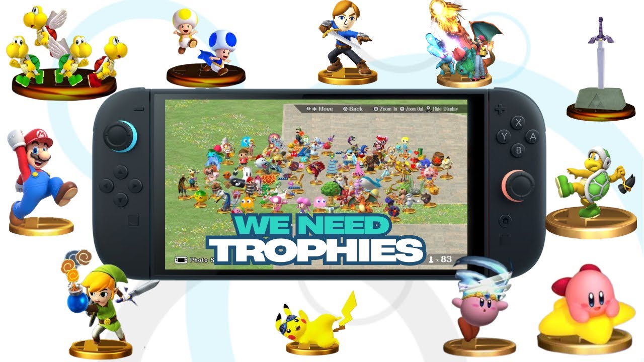 Nintendo should bring back trophies - YouTube