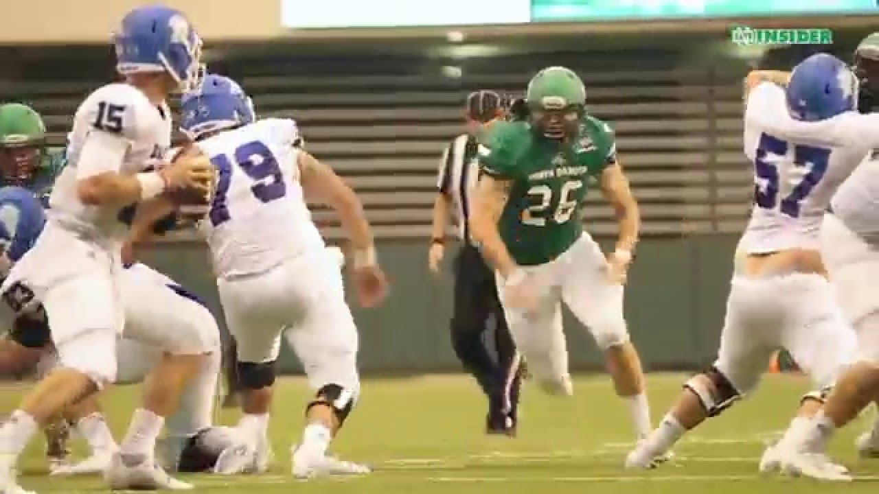 2015 UND Football Highlights - YouTube