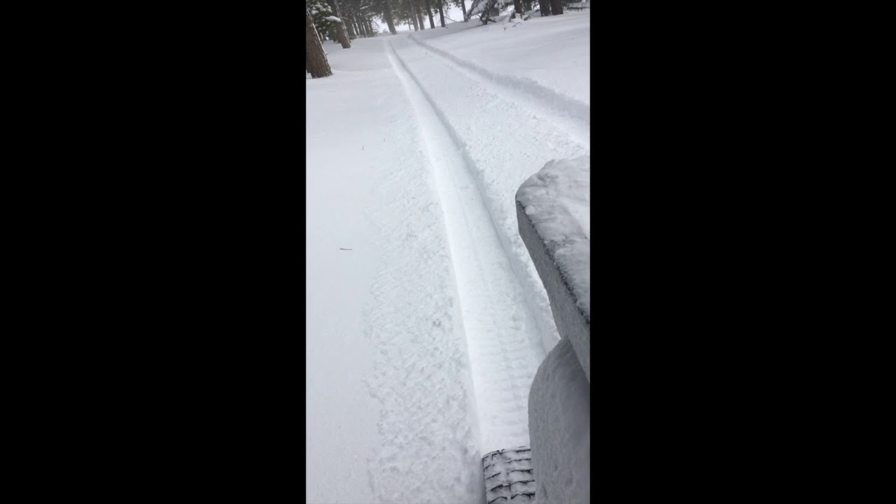 Arctic Cat Prowler 650h1 Snow With Tracks - YouTube