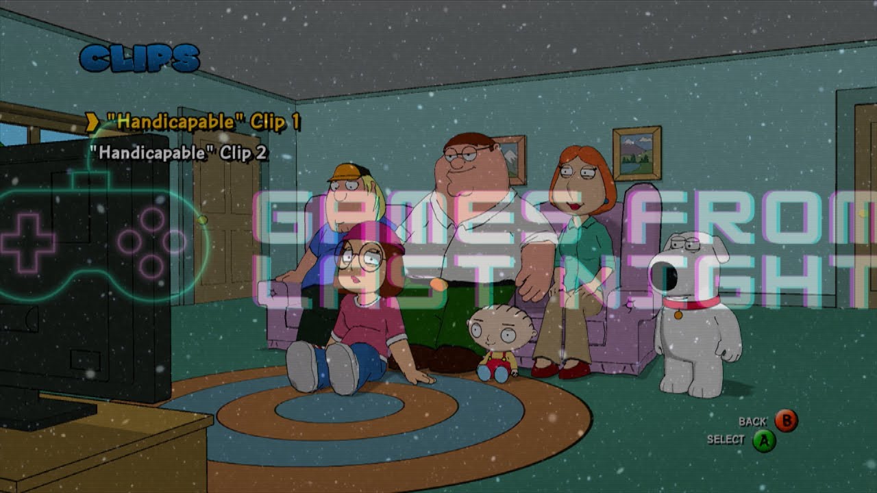 Family Guy: Back To The Multiverse - BTTM - Clips: Handicapable Clip 1 ...