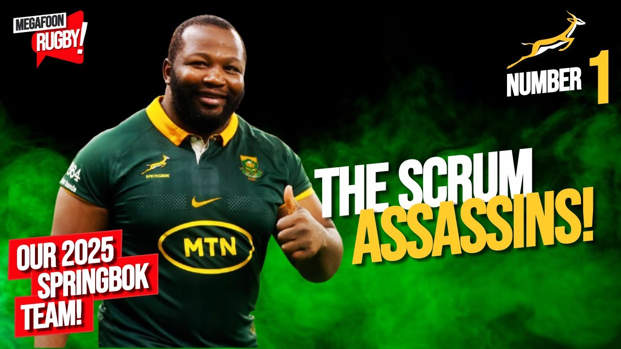 The Springbok Scrum Assassin: Who Can Unseat the Great Ox Nché? - YouTube