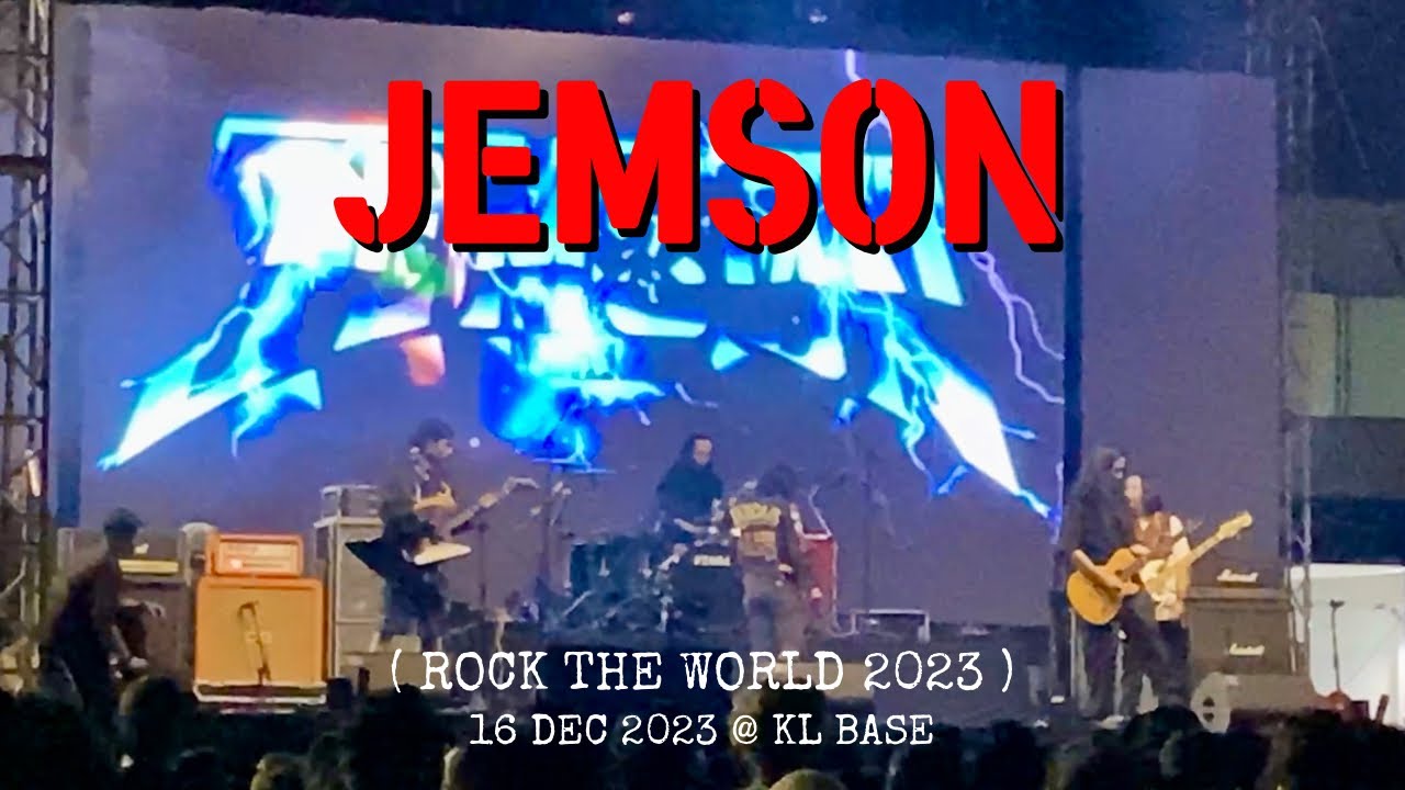 JEMSON @ KL BASE , DEC 2023 ( ROCK THE WORLD 2023 ) - YouTube