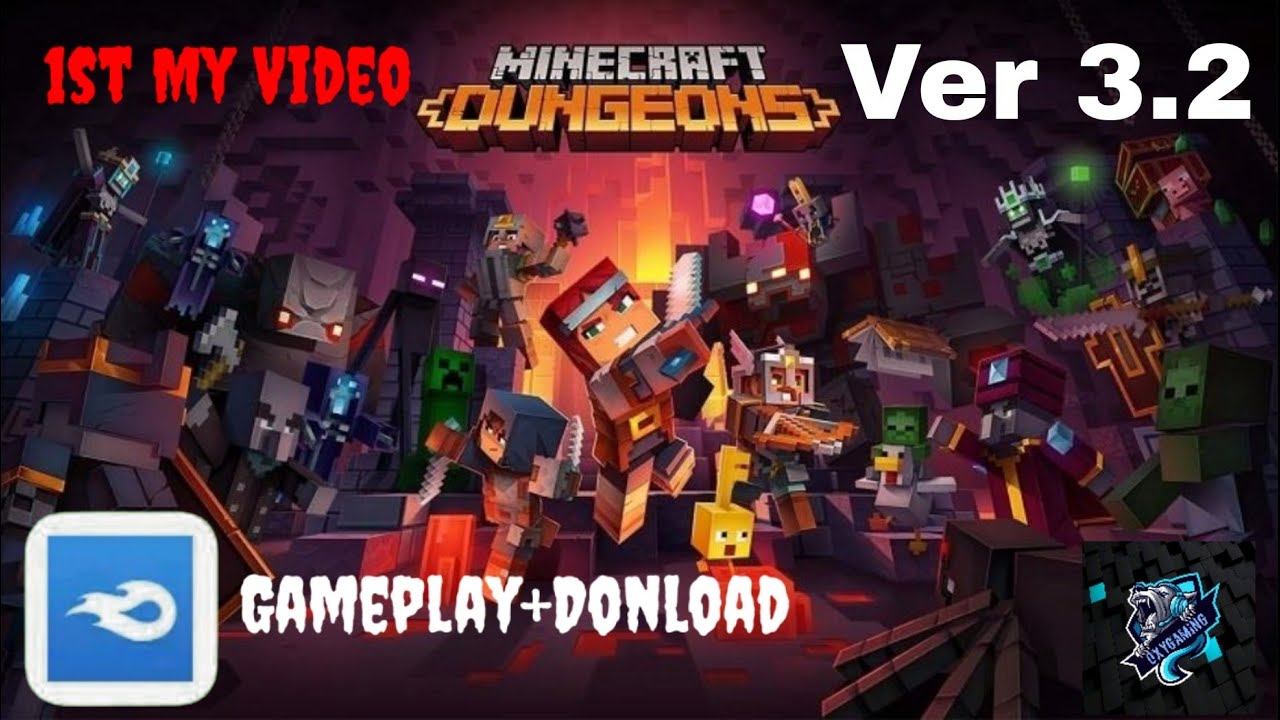 Minecraft Dungeon Android Gameplay+Donload Ver 3.2 - YouTube