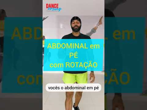 ABDOMINAL em PÉ com ROTAÇÃO -  VOCÊ NÃO VALE NADA  - CALCINHA PRETA #DANCEBOXING