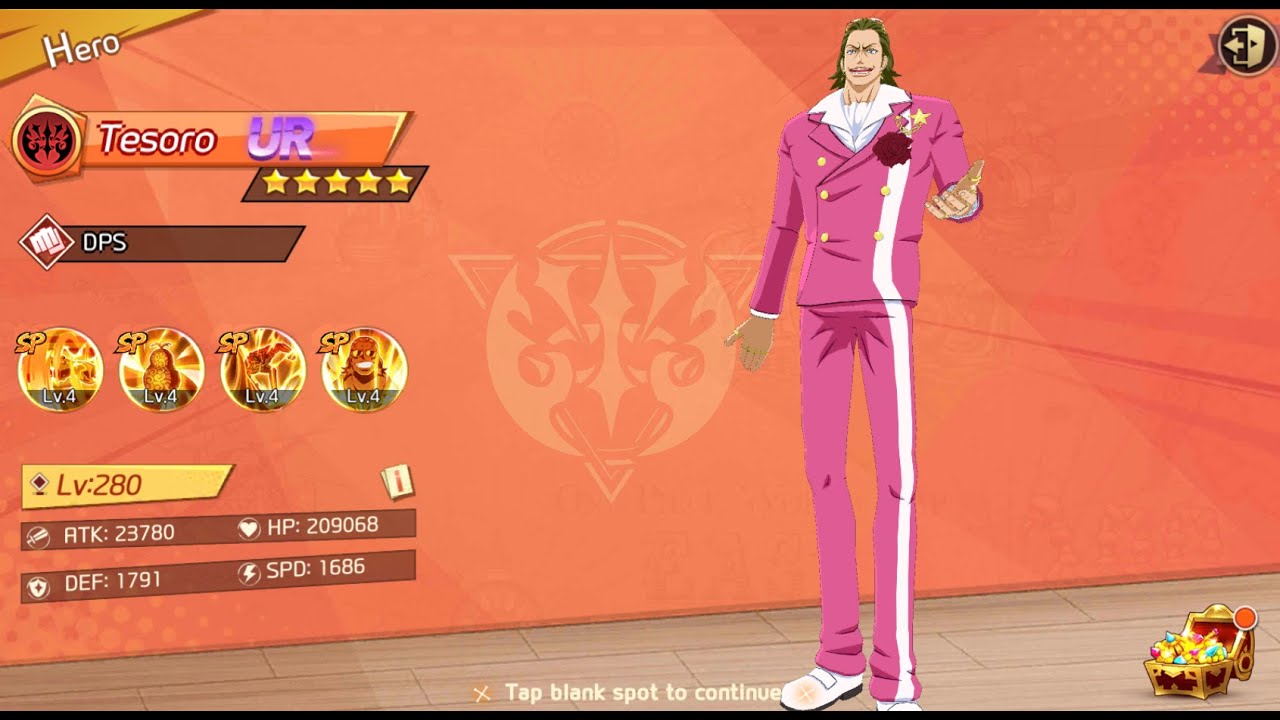 | TESORO | 🔥MAX SP GAMEPLAY🔥 | OP: PIRATE DUEL | - YouTube