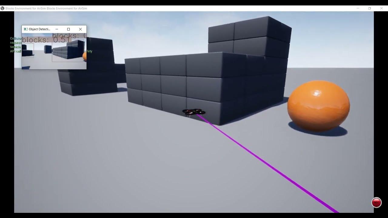 Aerial Obstacle avoidance and detection on Airsim simulator - YouTube