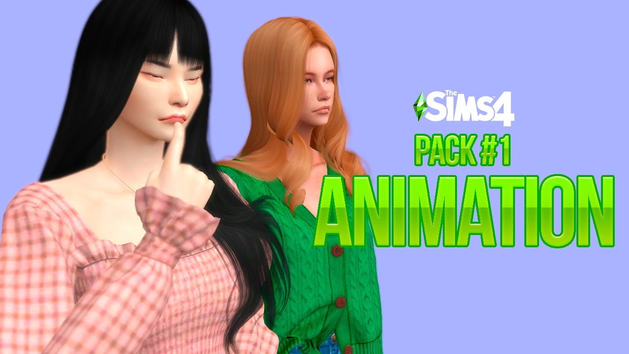 Sims 4 Animations Download - Pack #1 (Various animations) - YouTube