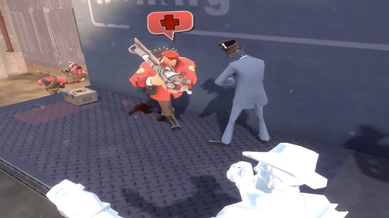 [TF2] Spy taunts, proceeds to die - YouTube