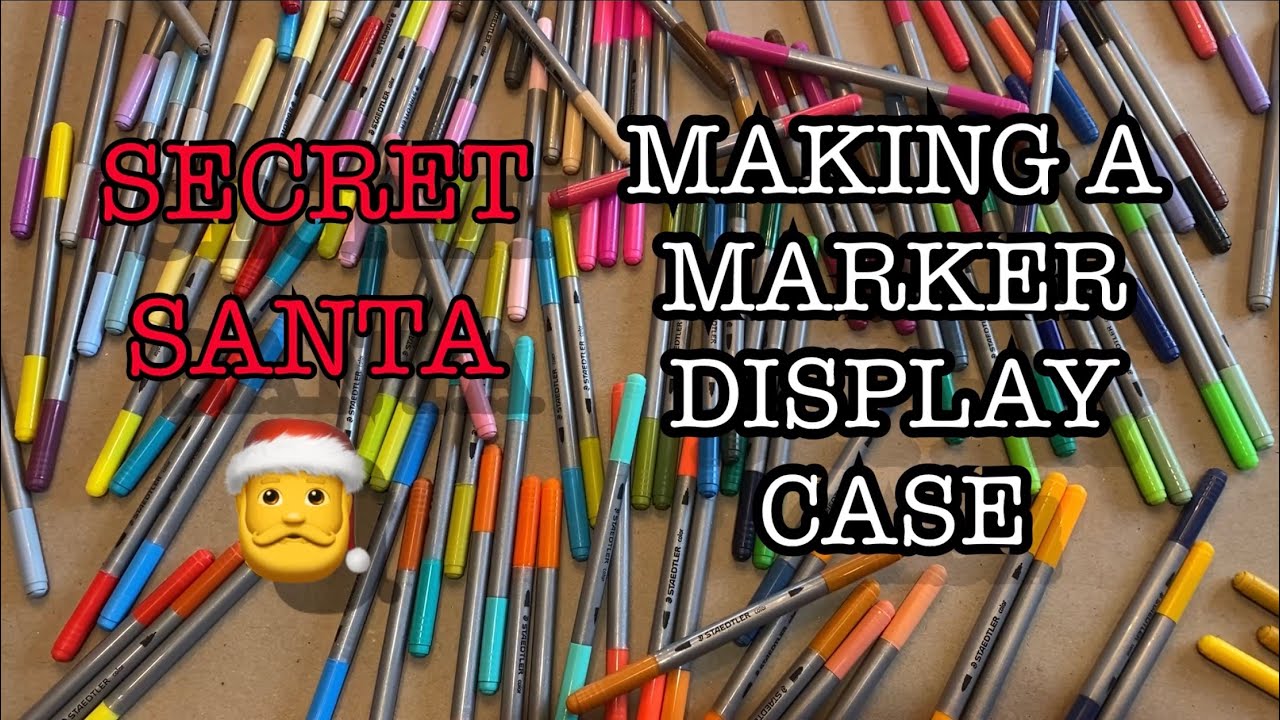Making a marker display case - YouTube