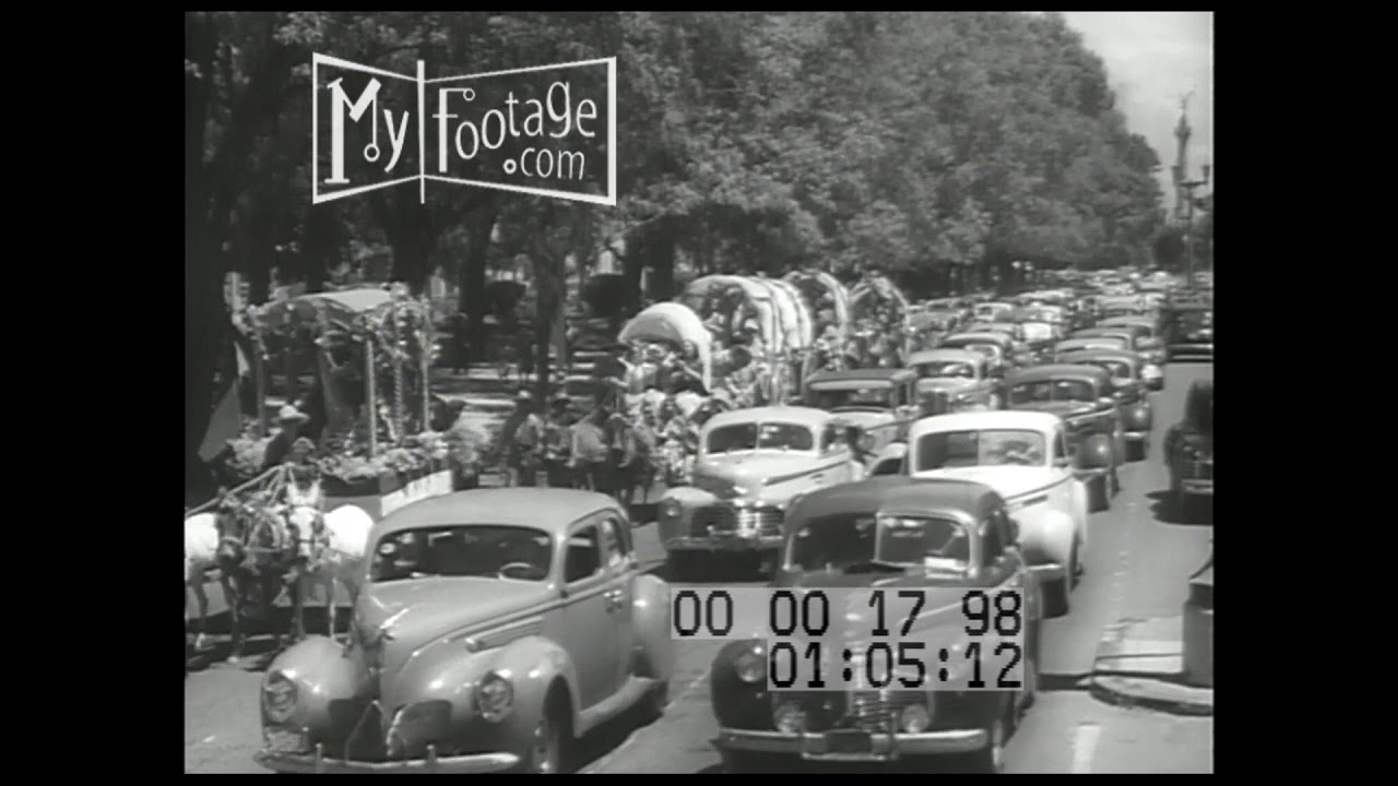 1940s Mexico City Part 1 of 4 (Silent) - YouTube