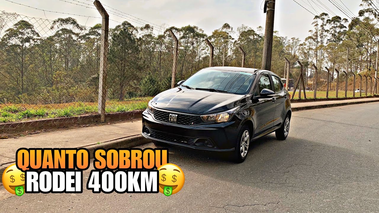 Rodei mais de 400km com o Fiat Argo - veja quanto eu fiz🤑 - YouTube