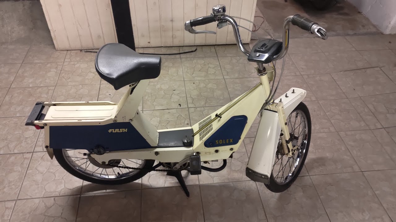 Velo solex flash. - YouTube