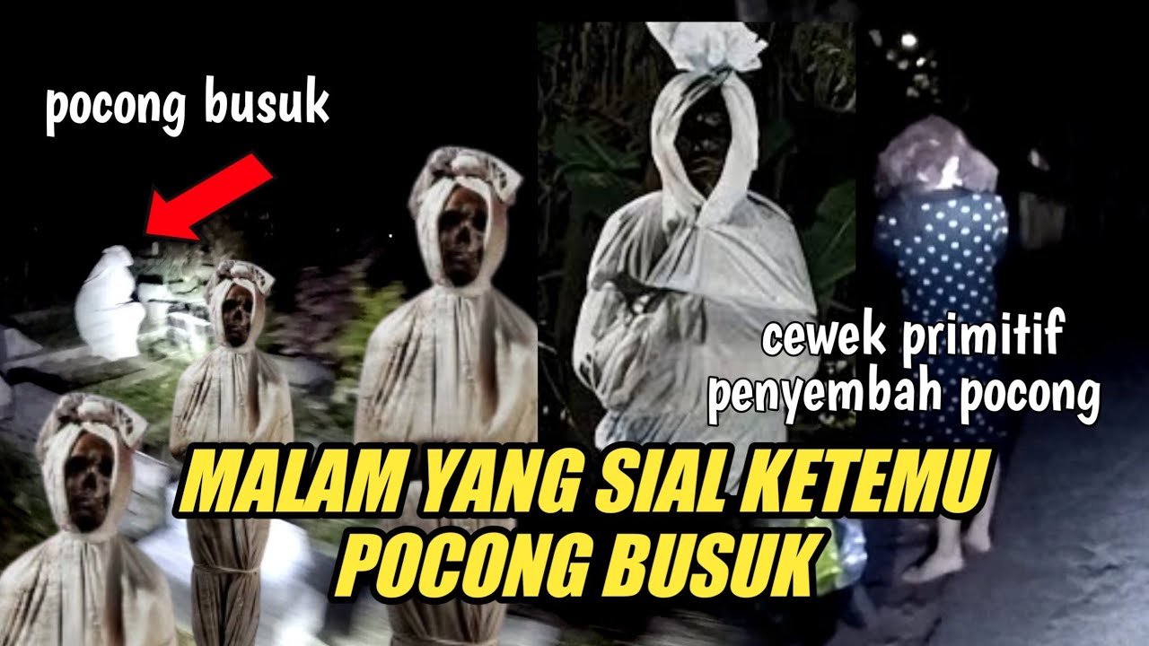 BANTUIN CEWEK PRIMITIF HOROR AJG TERNYATA PENYEMBAH POCONG BUSUK ‼️ ...