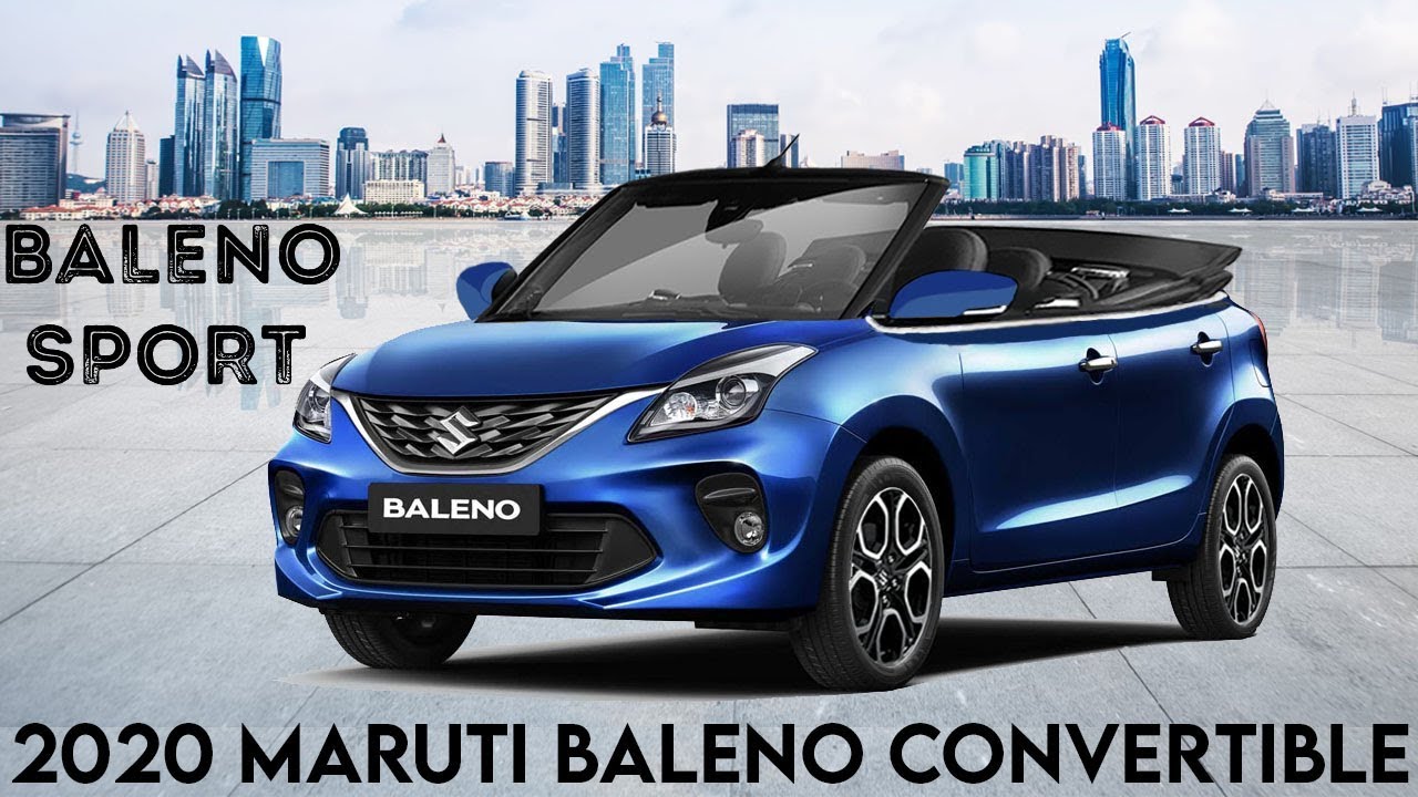 2020 Maruti Baleno Sport Cabriolet (Baleno Convertable) - Rendering ...
