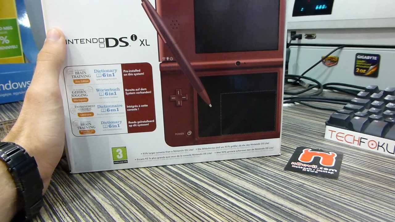 NIntendo DSi XL im Unboxing [DE] - YouTube