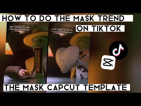 The Mask trend tiktok tutorial | The Mask heart scene | The mask Capcut ...