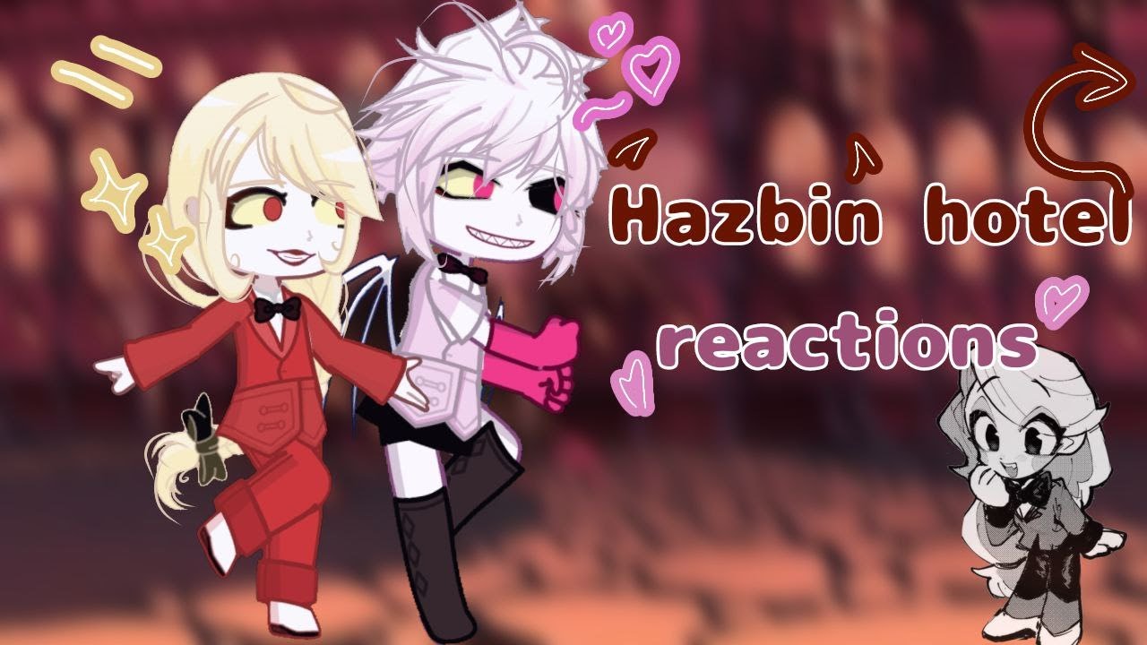 Hazbin Hotel Characters Teasing Each Other Gacha Club Hazbin Hotel
