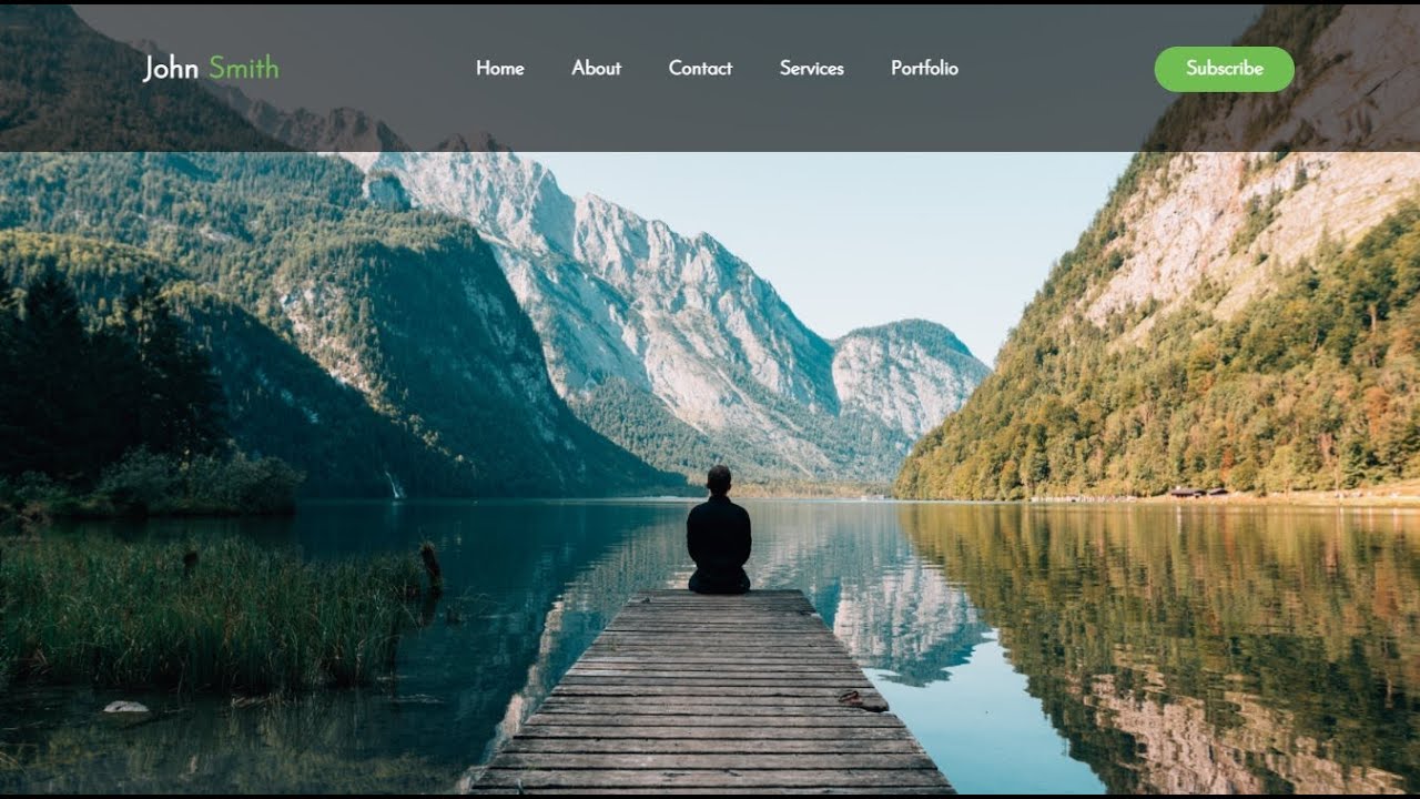 How to Create Amazing Navbar Using(html/ css) - YouTube
