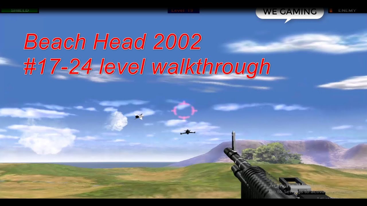 Beach Head 2002 level 17 - 24 | walkthrough game Beach Head - YouTube