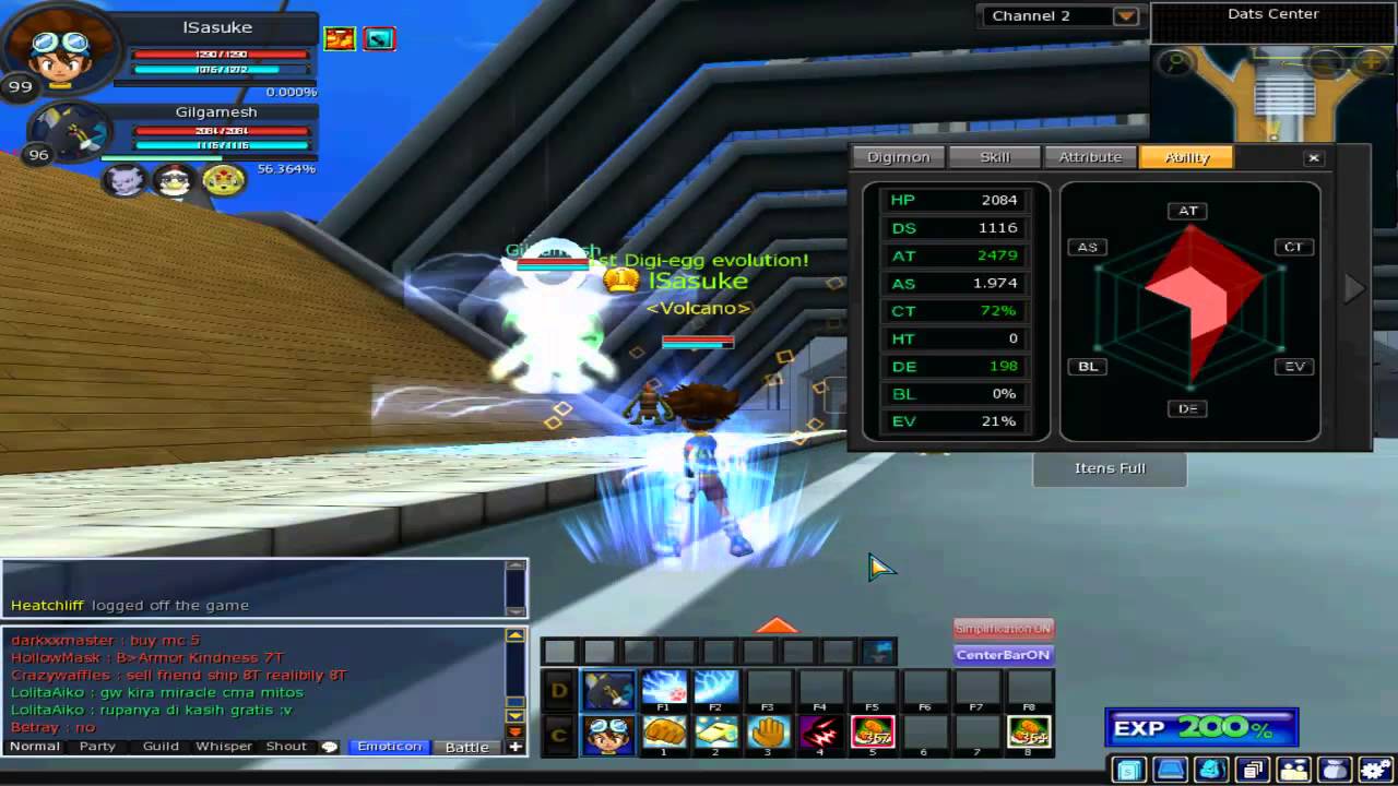 Digimon Masters Online : Raidramon, Submarimon and Toucanmon - YouTube