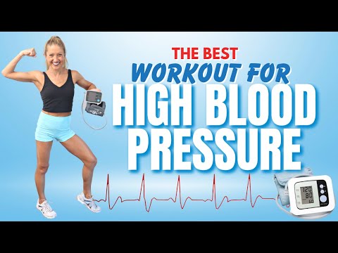 The Best Workout For High Blood Pressure (15 MIN TOTAL BODY LOW IMPACT)