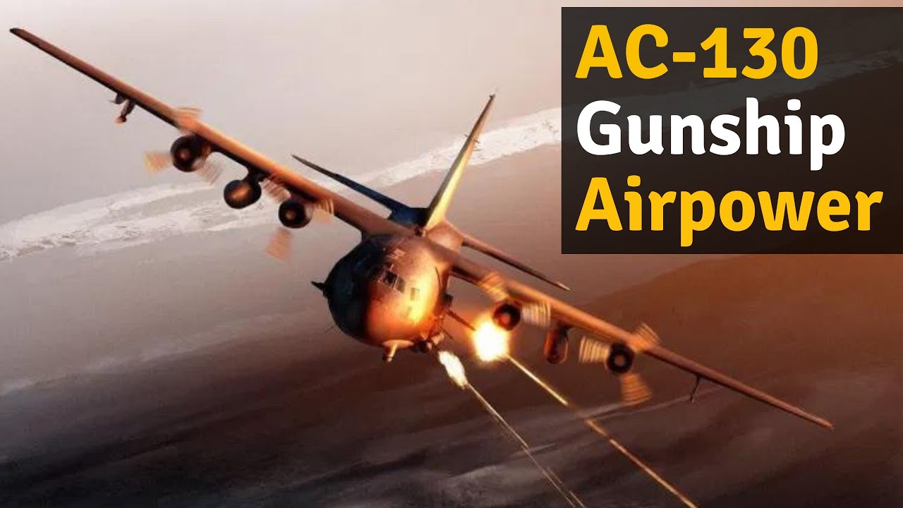 AC 130J Ghostrider Gunship | Special operations fire support in action ...
