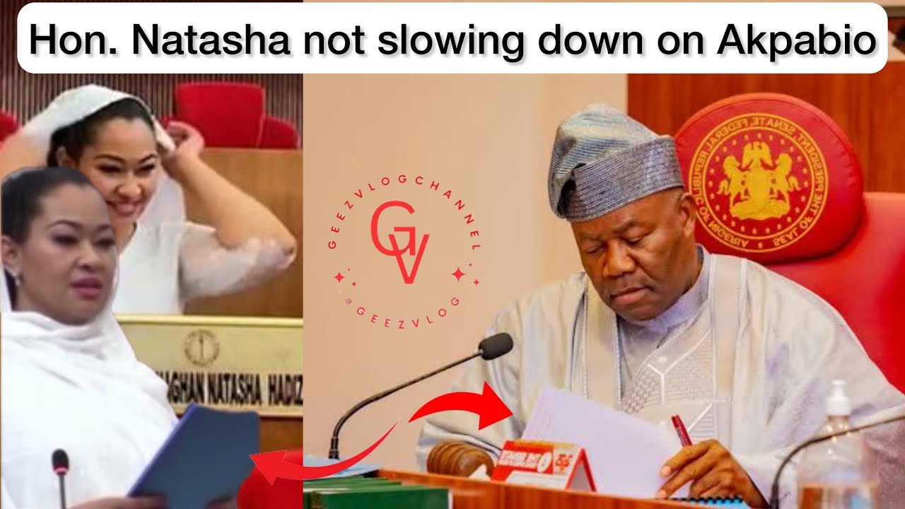 Hon. Natasha submits petition as senate denies - YouTube