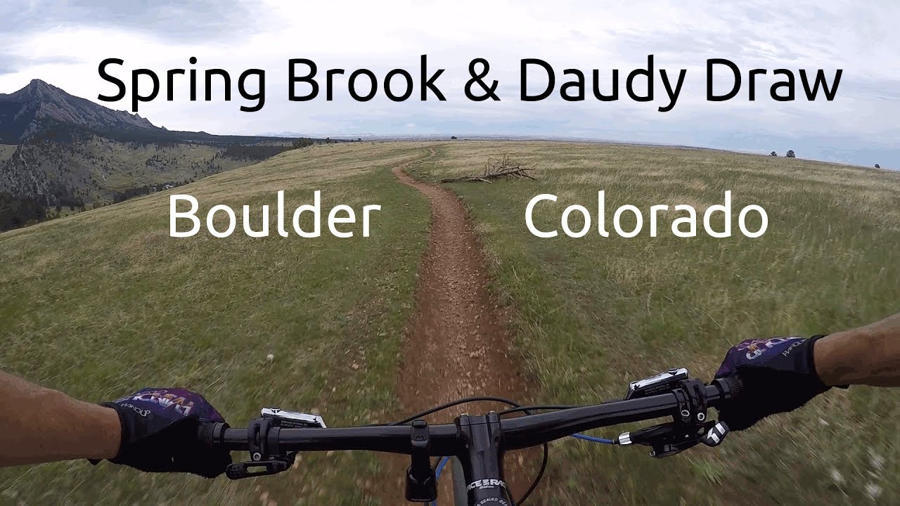 Mountain Biking Spring Brook & Doudy Draw in Boulder, Colorado - YouTube