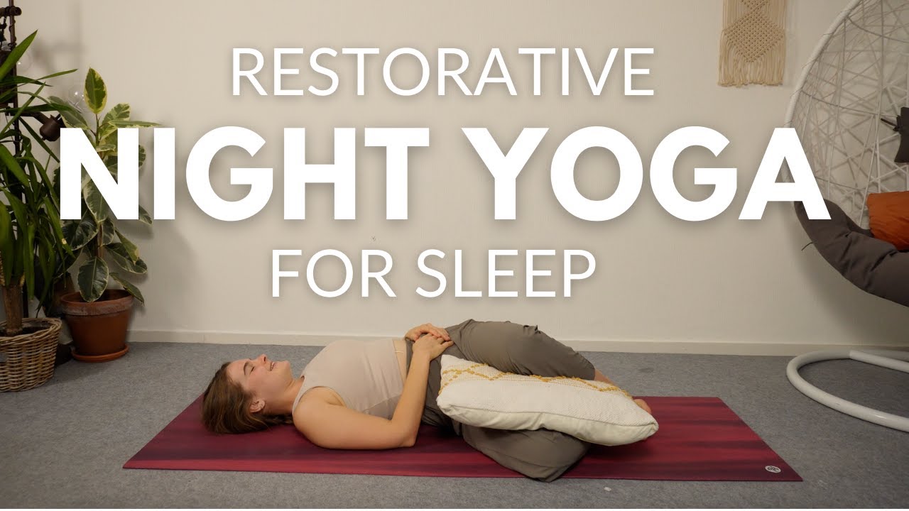 Night Yoga to Support Good Sleep | 15 Minutes - YouTube