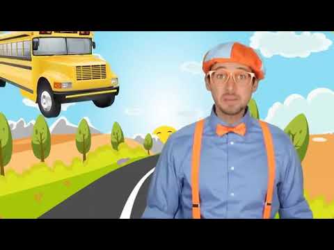 Blippi Wheels On The Bus | Songs For Toddlers - YouTube